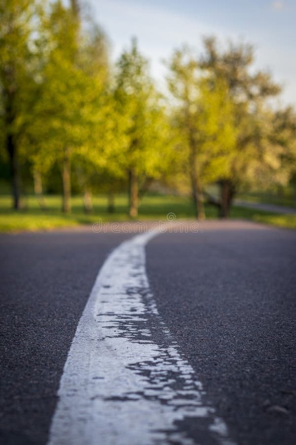 Asphalt Surface Painted Dividing Lane Texture Stock Photos - Free ...