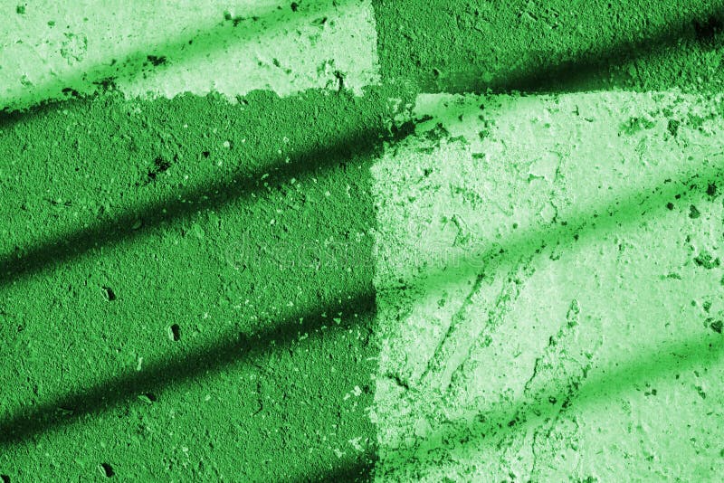 Asphalt Surface with White Paint and Shadow. Abstract Background Green ...