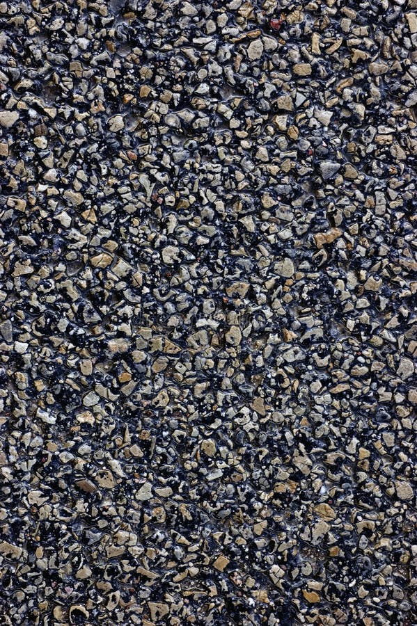 Seamless Texture Beige Gravel. Ground Surface Road Work Stock Photo ...