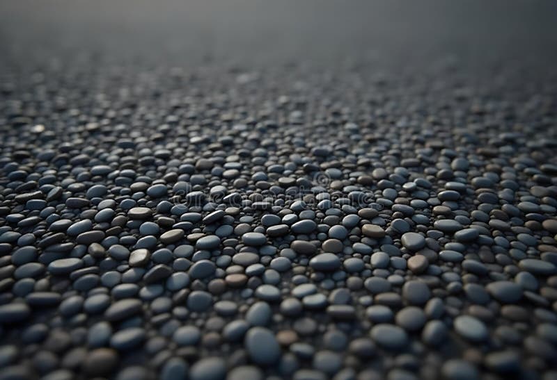 Asphalt Texture, Dark Gray Background with Small Gravel or Pebbles ...