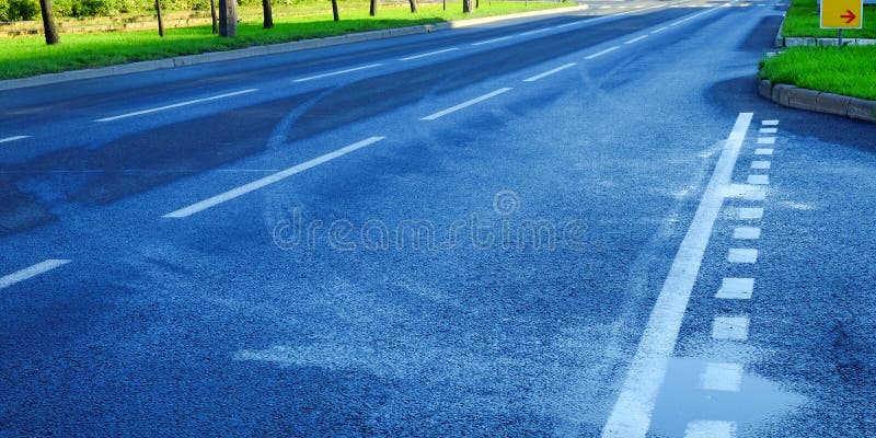 Asphalt Texture with Separation Lines Stock Image - Image of hard ...