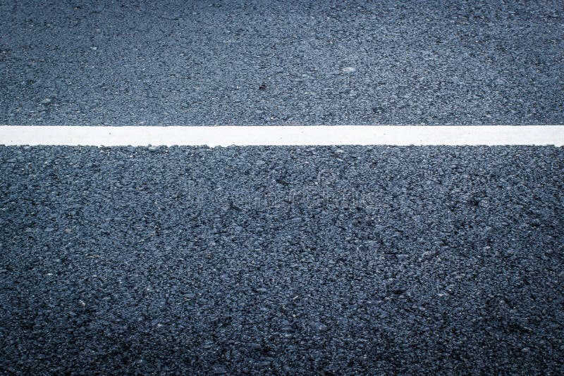 Asphalt Texture with White Line Stock Image - Image of grit, asphalt ...