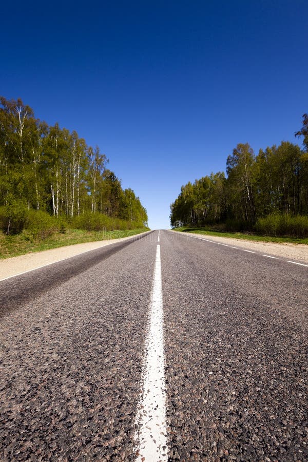 The asphalted road stock image. Image of environmental - 54568289
