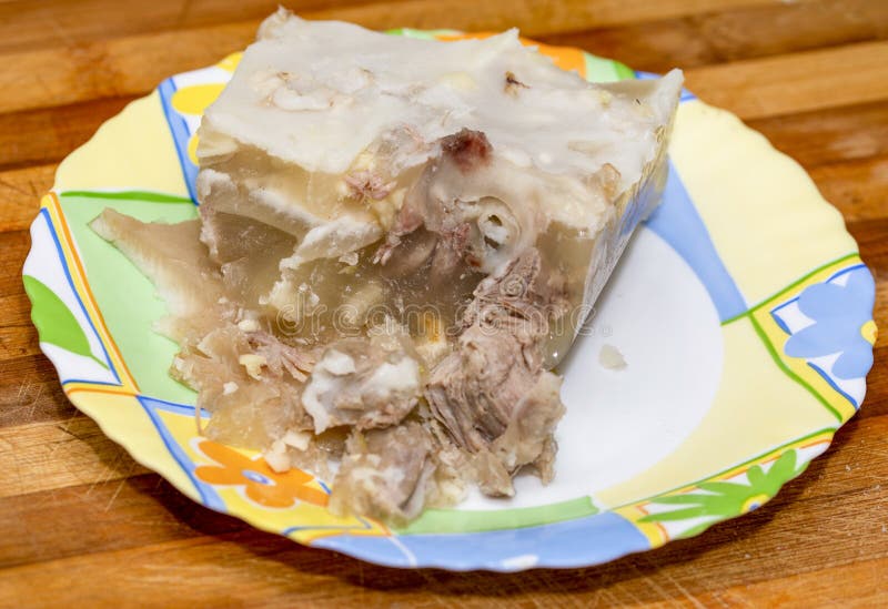 Aspic stock image. Image of lunch, gelatin, delicious - 206527363