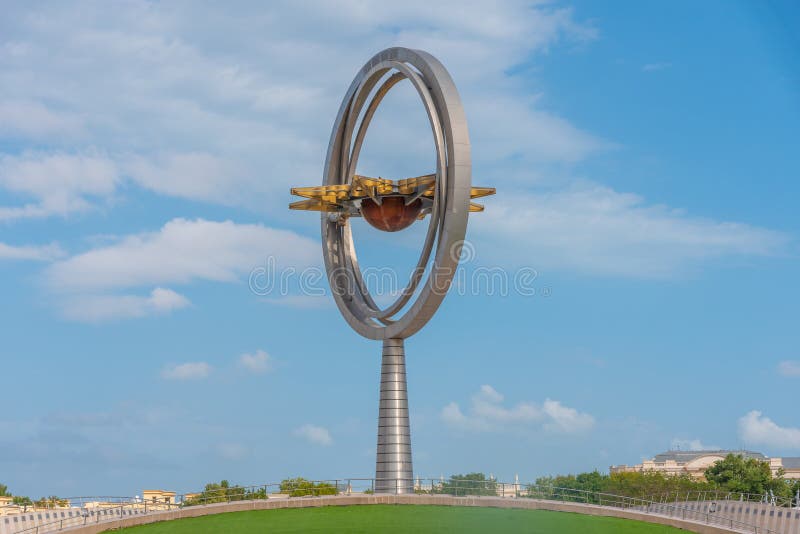 Aspire Fire Tower at Doha, Qatar Editorial Image - Image of east ...