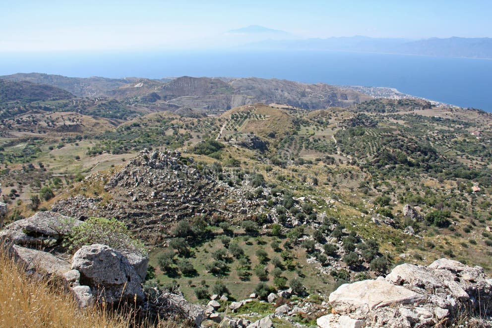 Aspromonte, Calabria, Italia Imagen de archivo - Imagen de john, escena ...