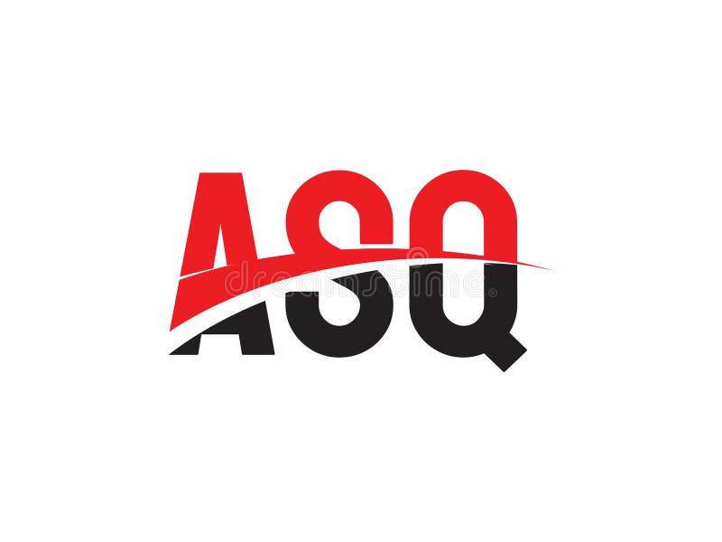ASQ Letter Initial Logo Design Vector Illustration Stock Vector ...