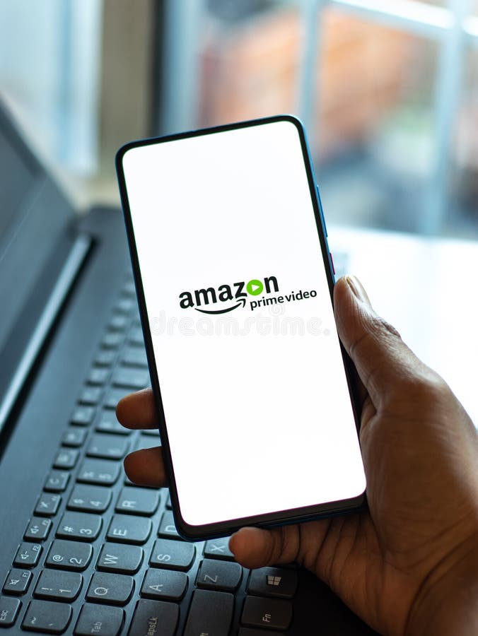 Assam, India - August 27, 2020 : Amazon Prime Video Logo on Phone ...