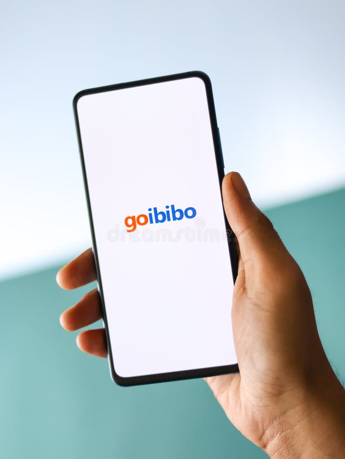 Assam, India - August 22, 2020 : Goibibo Logo on Phone Screen Stock ...