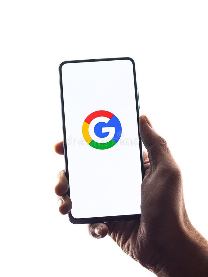 Assam, India - August 6, 2021 : Google Go Logo on Phone Screen Stock ...