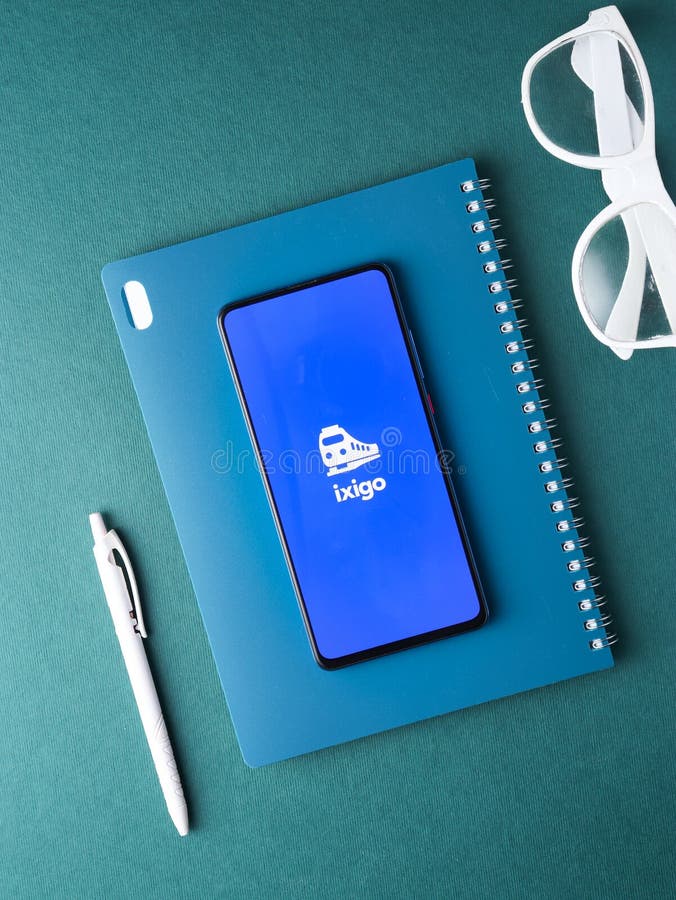 Assam, India - August 22, 2020 : Ixigo Logo on Phone Screen Stock Image ...