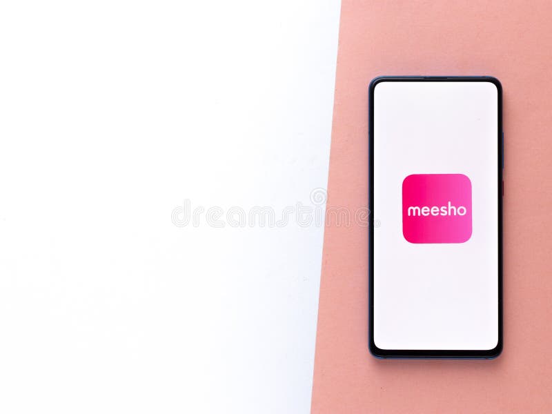 Assam, India - August 12, 2020 : Meesho a Selling App Logo on Phone ...