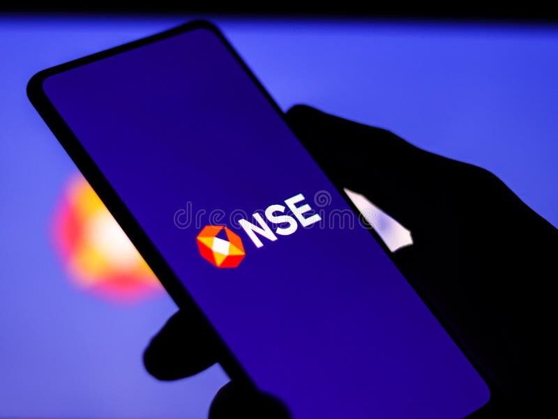 Assam, India - August 27, 2020 : NSE Logo on Phone Screen Stock Image ...