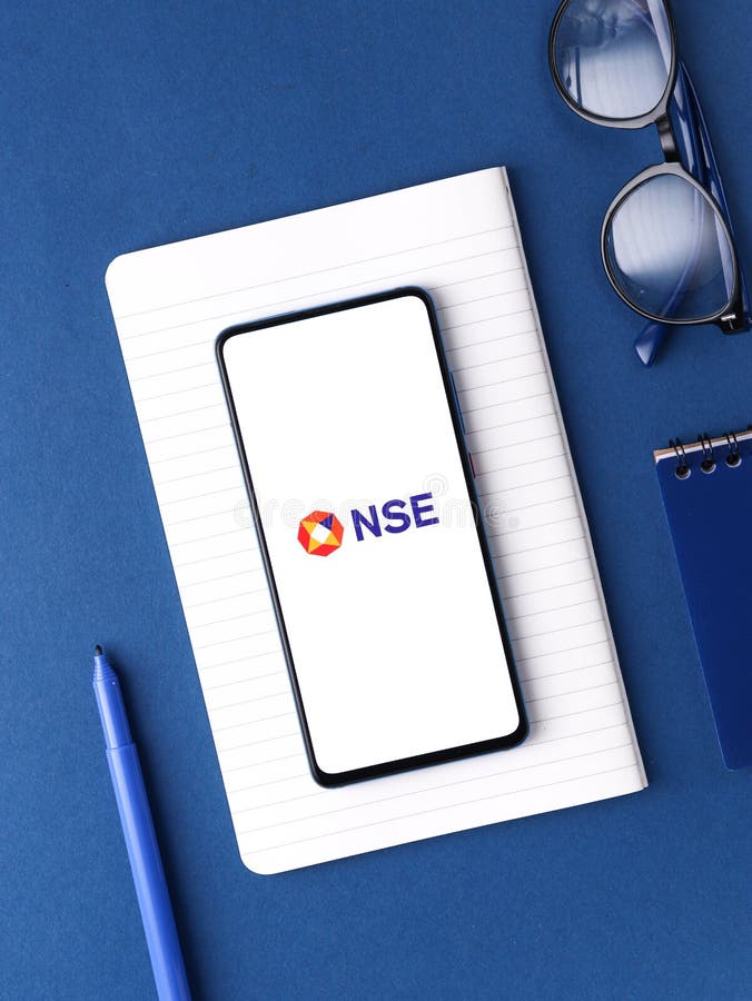 Assam, India - August 27, 2020 : NSE Logo on Phone Screen Stock Image ...