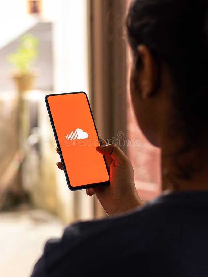 Assam, India - August 22, 2020 : Soundcloud Logo on Phone Screen Stock ...