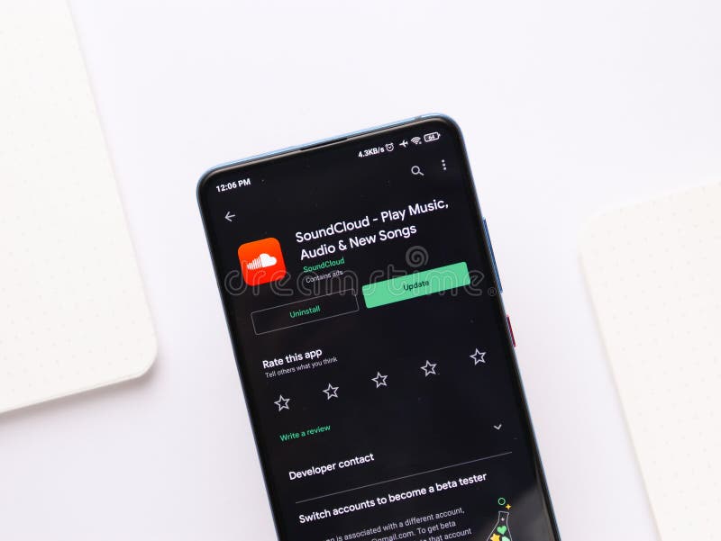Assam, India - August 22, 2020 : Soundcloud Logo on Phone Screen Stock ...