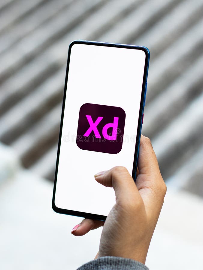 Assam, India - December 20, 2020 : Adobe XD Logo on Phone Screen Stock ...
