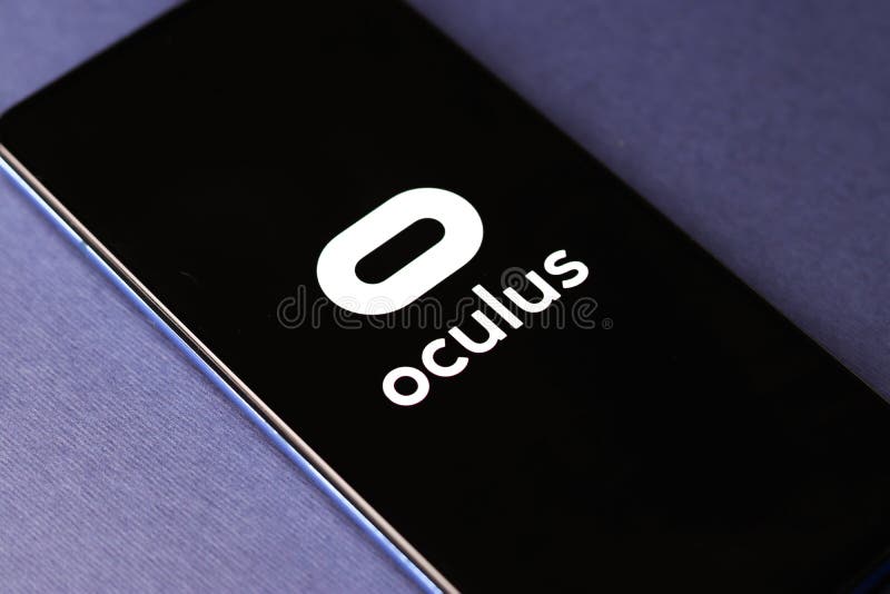 Assam, India - December 20, 2020 : Oculus Logo on Phone Screen Stock ...