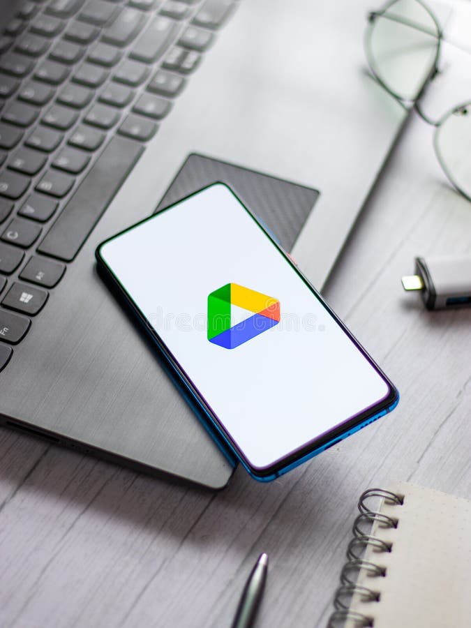 Assam, India - January 31, 2021 : Google Drive Logo on Phone Screen ...