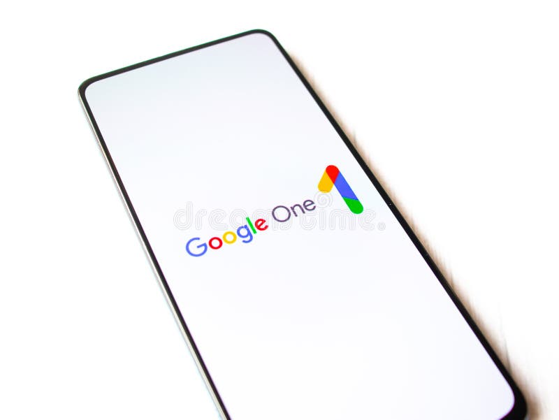 Assam, India - January 15, 2020 : Google One Logo on Phone Screen Stock ...