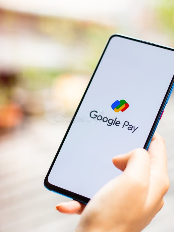 Assam, India - January 15, 2020 : Gpay Logo on Phone Screen Stock Image ...