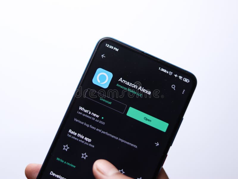 Assam, India - July 28, 2020 : Alexa a Virtual Assistant Developed by ...