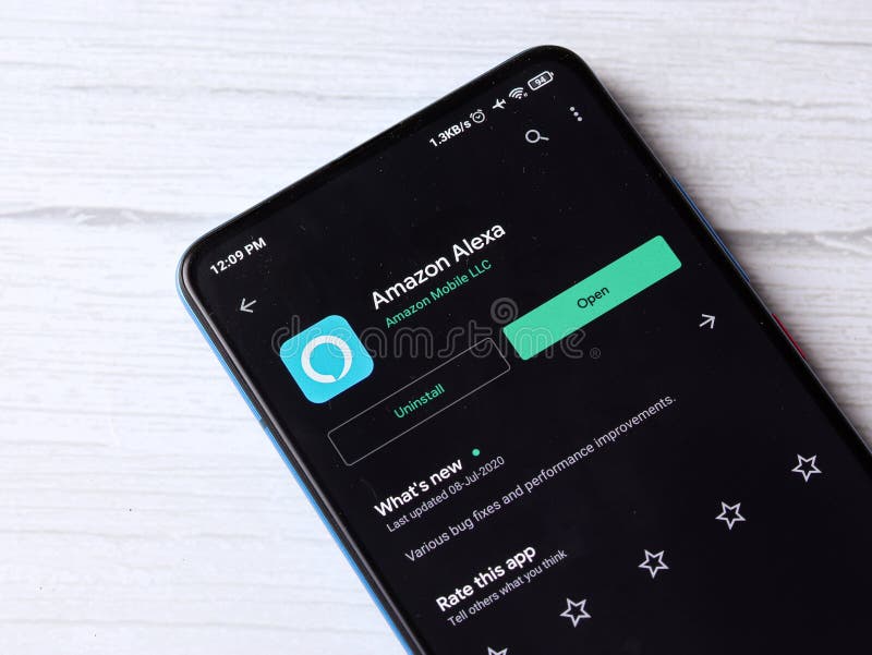 Assam, India - July 28, 2020 : Alexa a Virtual Assistant Developed by ...