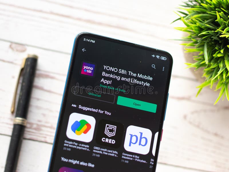 Assam, India - July 18, 2020 : SBI Yono Mobile App Logo. Editorial ...