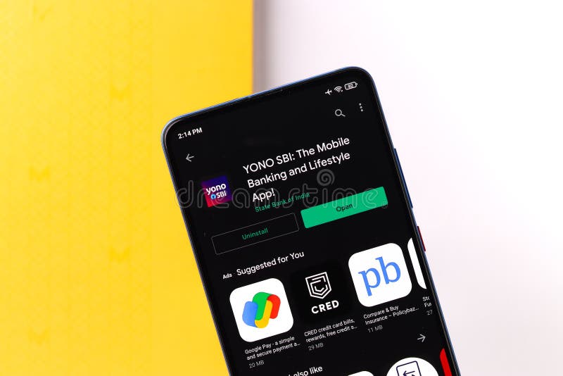 Assam, India - July 18, 2020 : SBI Yono Mobile App Logo. Editorial ...