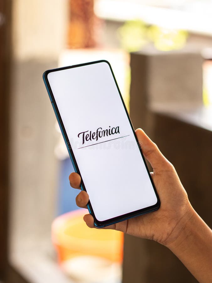 Assam, India - July 17, 2020 : Telefonica a Largest Telecommunication ...