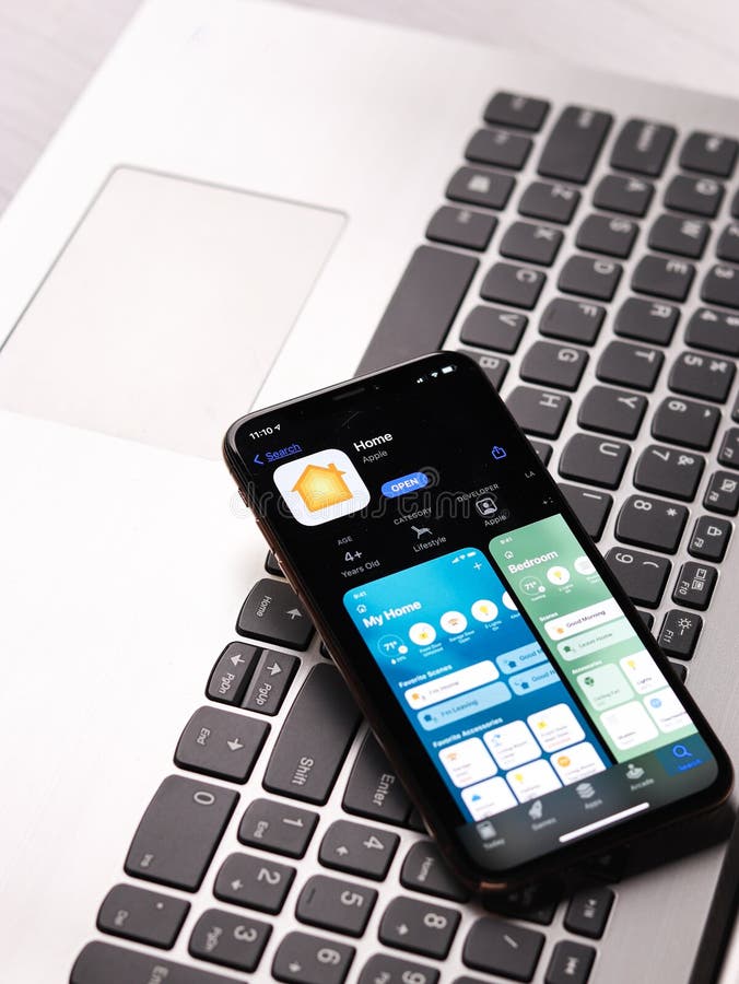 Assam, India - March 30, 2021 : Apple HomeKit Logo on Phone Screen ...