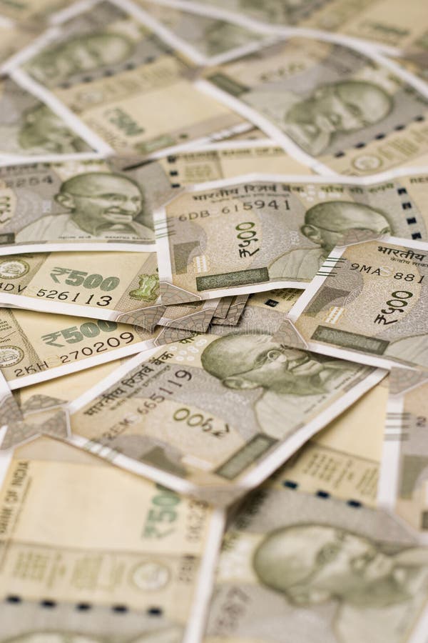 Assam, India - March 30, 2021 : Indian New 500 Rupees Note Stock Image ...