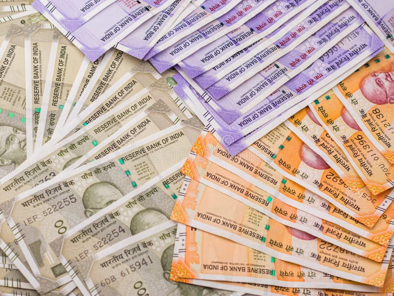 Assam, India - March 30, 2021 : Indian New Rupees Note Stock Image ...