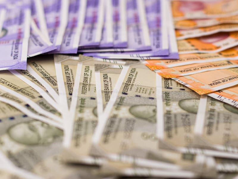 Assam, India - March 30, 2021 : Indian New Rupees Note Stock Image ...