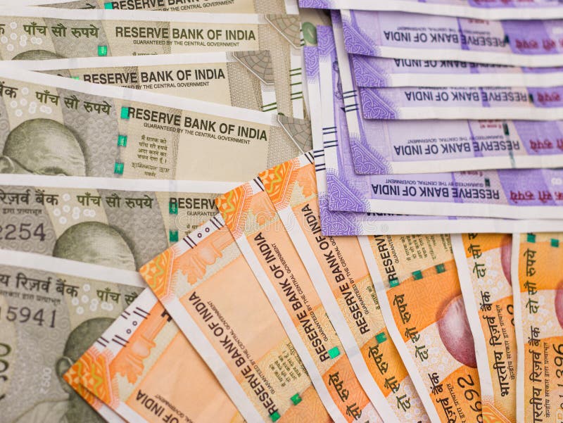 Assam, India - March 30, 2021 : Indian New Rupees Note Stock Image ...