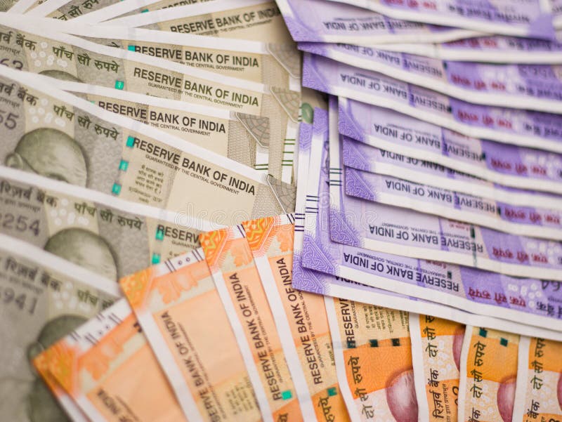 Assam, India - March 30, 2021 : Indian New Rupees Note Stock Image ...