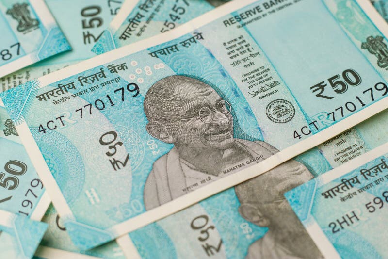 Assam, India - March 30, 2021 : Indian 50 Rupees Note Stock Image ...