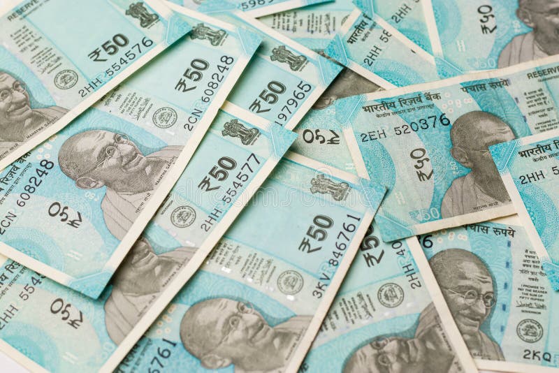 Assam, India - March 30, 2021 : Indian 50 Rupees Note Stock Image ...