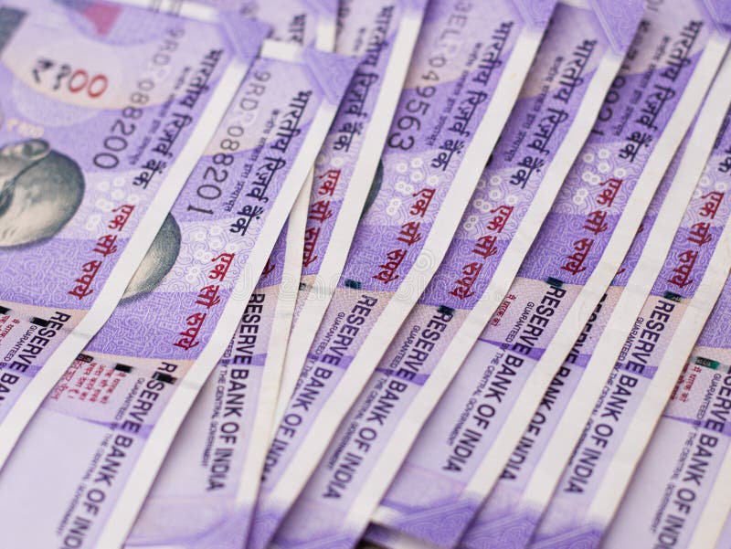 Assam, India - March 30, 2021 : Indian 100 Rupees Note Stock Image ...