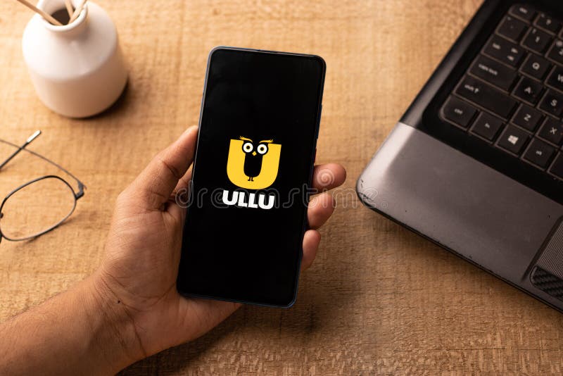 Assam, India - March 10, 2021 : Ullu Logo on Phone Screen Stock Image ...