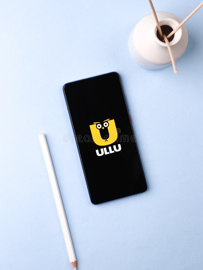 Assam, India - March 10, 2021 : Ullu Logo on Phone Screen Stock Image ...