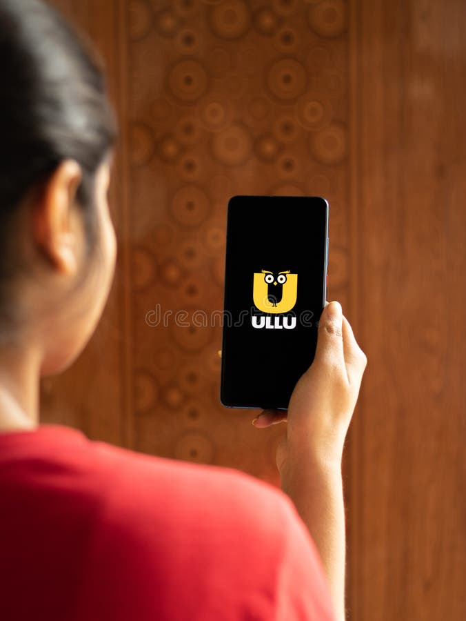 Assam, India - March 10, 2021 : Ullu Logo on Phone Screen Stock Image ...