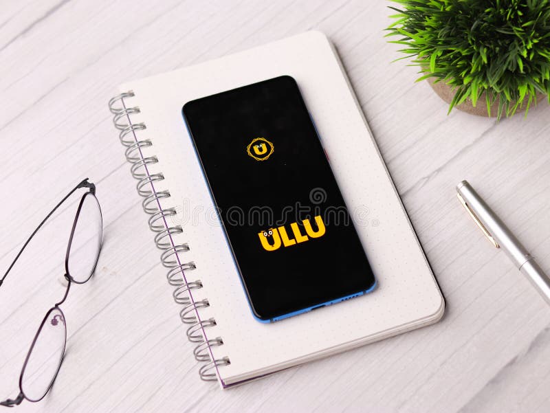 Assam, India - March 10, 2021 : Ullu Logo on Phone Screen Stock Image ...