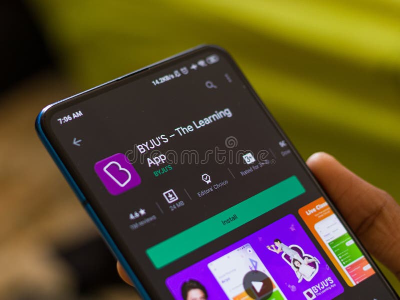 Assam, India - May 8, 2020 : Byju S, the Learning App. Editorial Photo ...