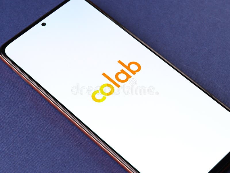 Assam, India - May 29, 2021 : Google Colab Logo on Phone Screen Stock ...