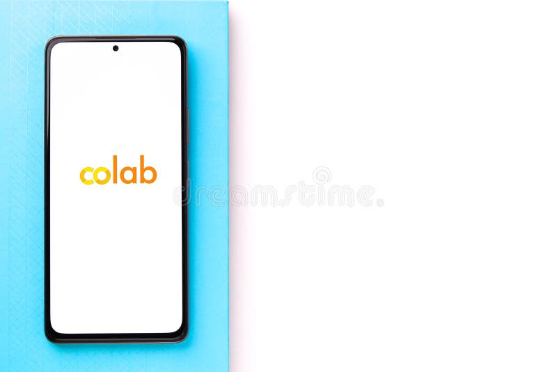 Assam, India - May 29, 2021 : Google Colab Logo on Phone Screen Stock ...