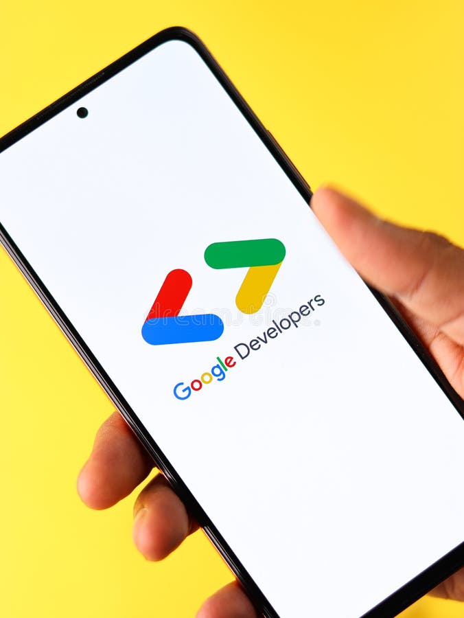 Assam, India - May 29, 2021 : Google Developers Studio Logo on Phone ...