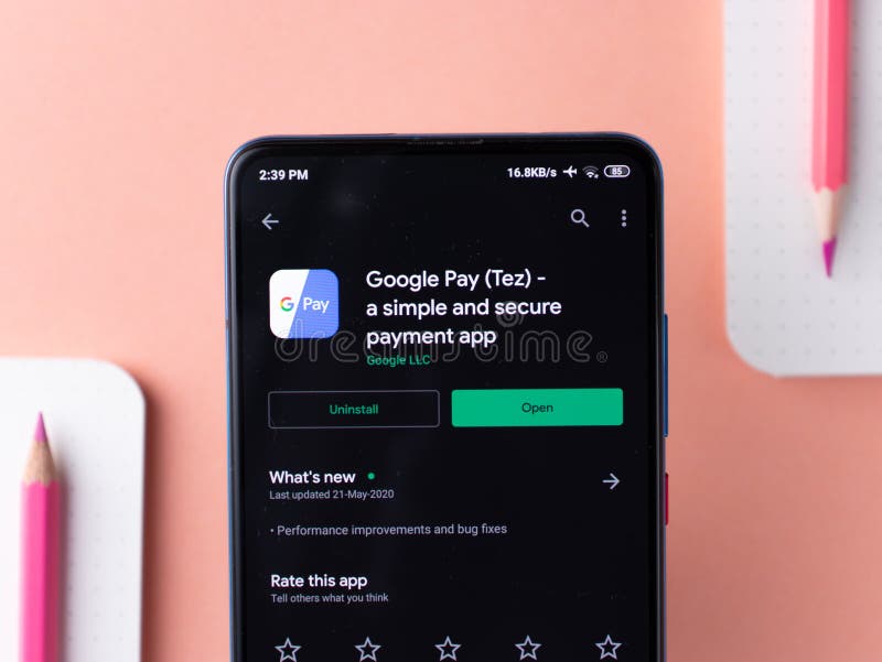 Assam, India - May 28, 2020 : Gpay a Money Transferring App by Google ...