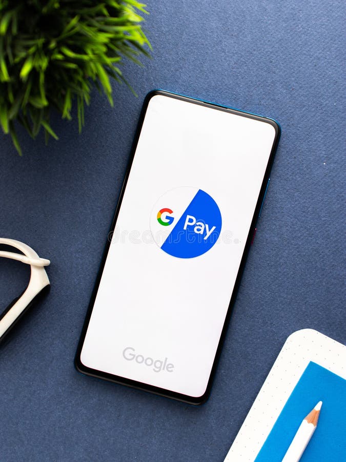 Google Pay or Gpay App on Smartphone. Google Pay is a Digital Wallet ...