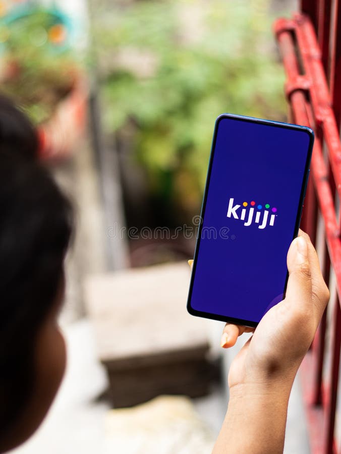 Assam, India - May 18, 2021 : Kijiji Logo on Phone Screen Stock Image ...